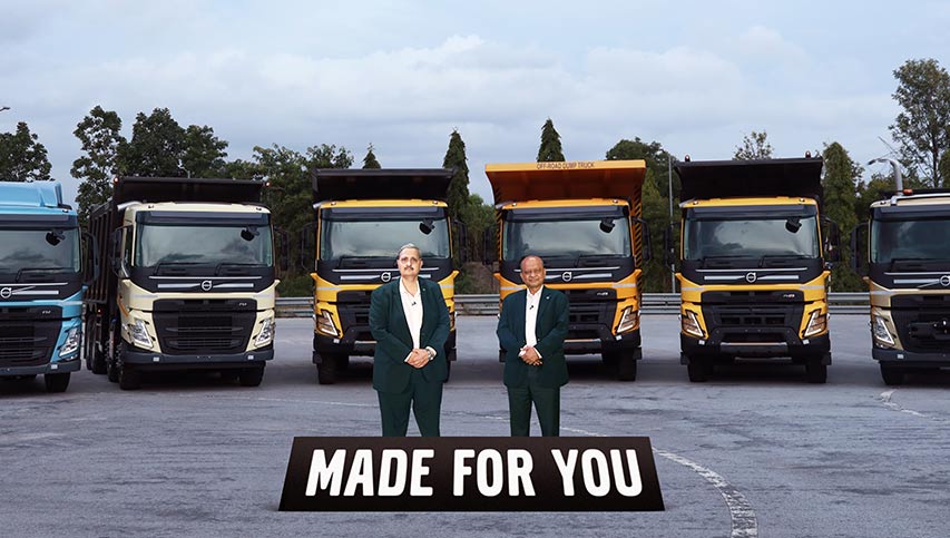Volvo Trucks India launches 6 new heavy-duty trucks from FM & FMX range ...