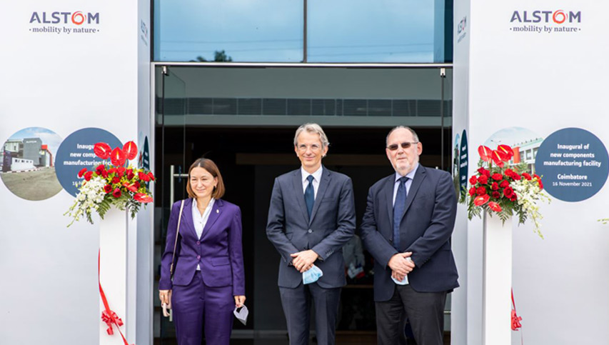 Alstom opens new components manufacturing facility in Coimbatore ...