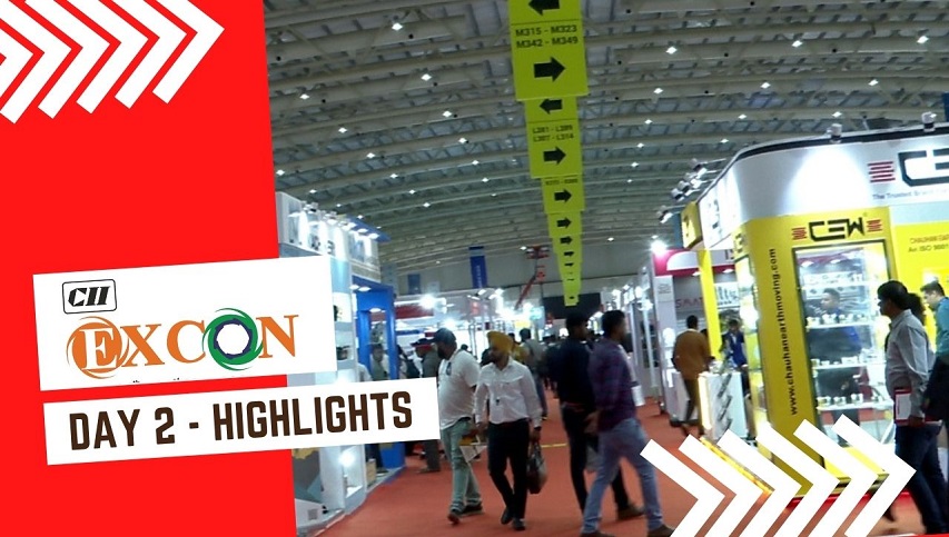 CII EXCON 2021 | Day 2 | Lintec | Gainwell | JK Tyre | Kohler | Aditya ...