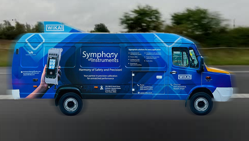 WIKA India drives Mobile Calibration Van to Bangalore | industry news ...