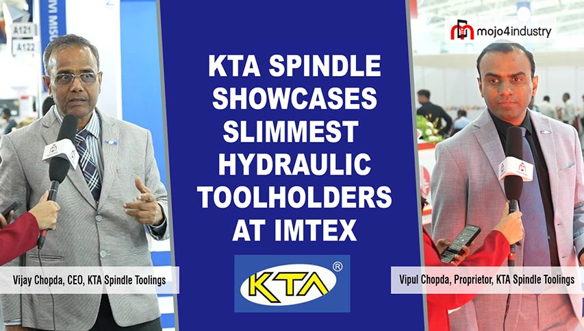 KTA Spindle showcases slimmest Hydraulic Toolholders at IMTEX ...