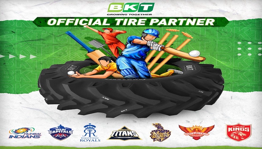 BKT Tires becomes Official Tire Partner for 7 IPL teams | industry news ...